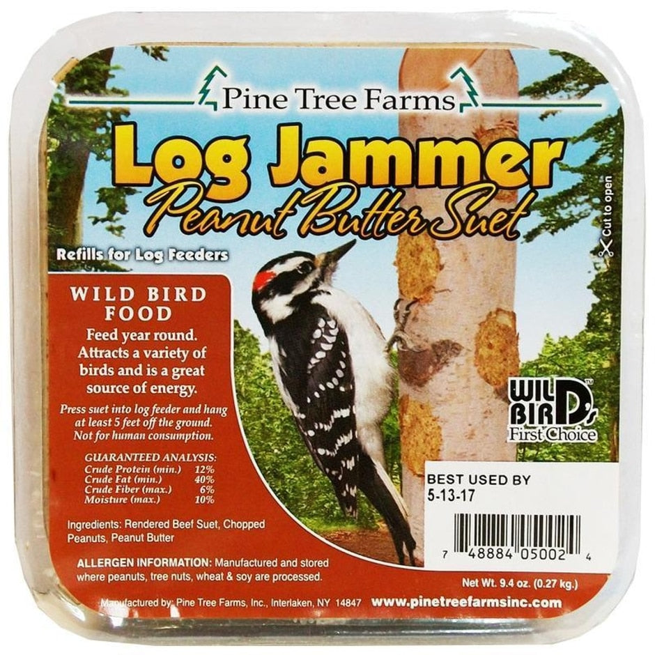 Pine Tree Farms Log Jammer Peanut Suet Plugs - Hilton, NY - Pet ...