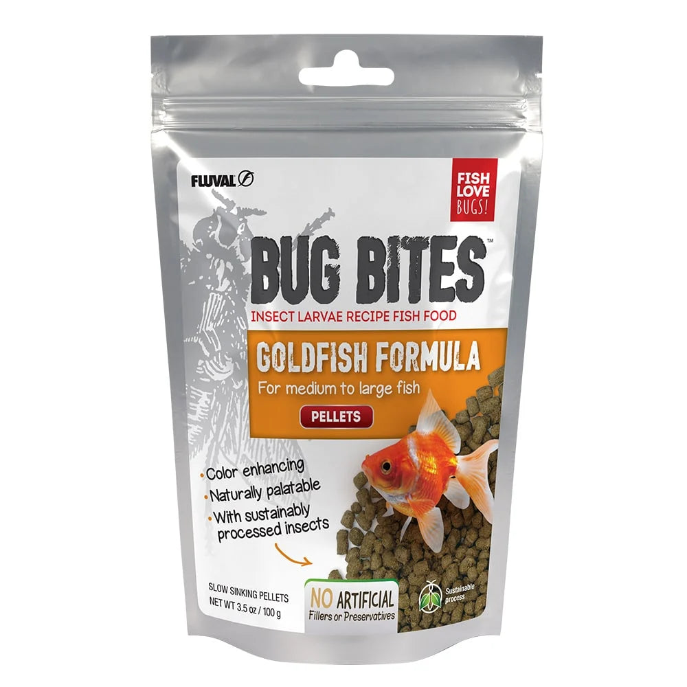 Fluval Bug Bites Goldfish Pellets - Hilton, NY - Pet Friendly Pickup ...